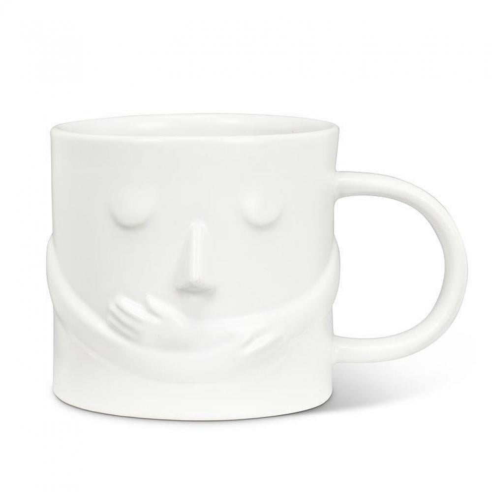 Matte White With Hugging Arms Mug - Walmart.com