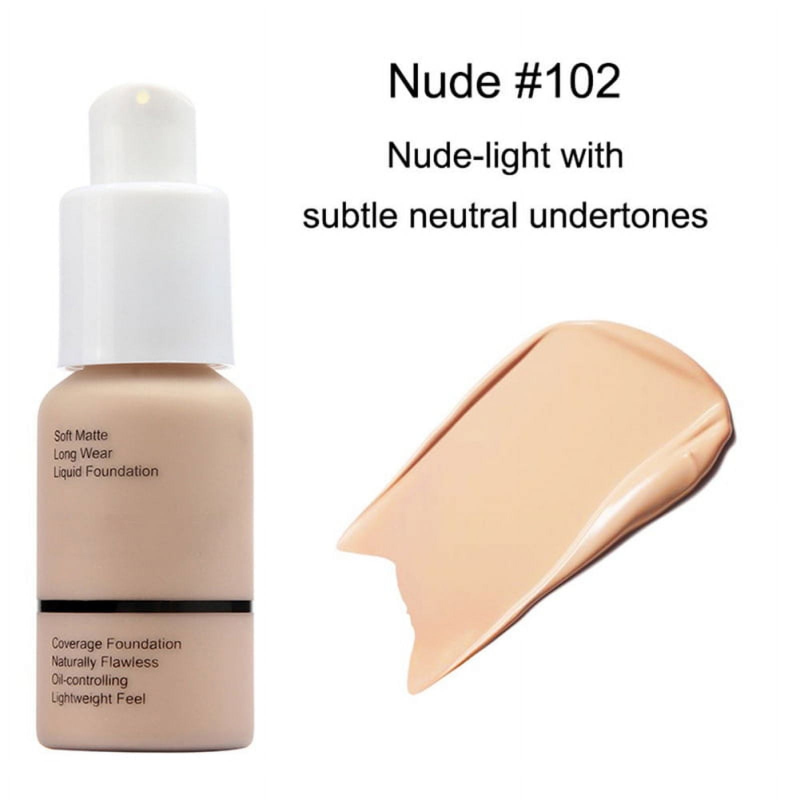 Matte oil control concealer foundation long-lasting waterproof ...