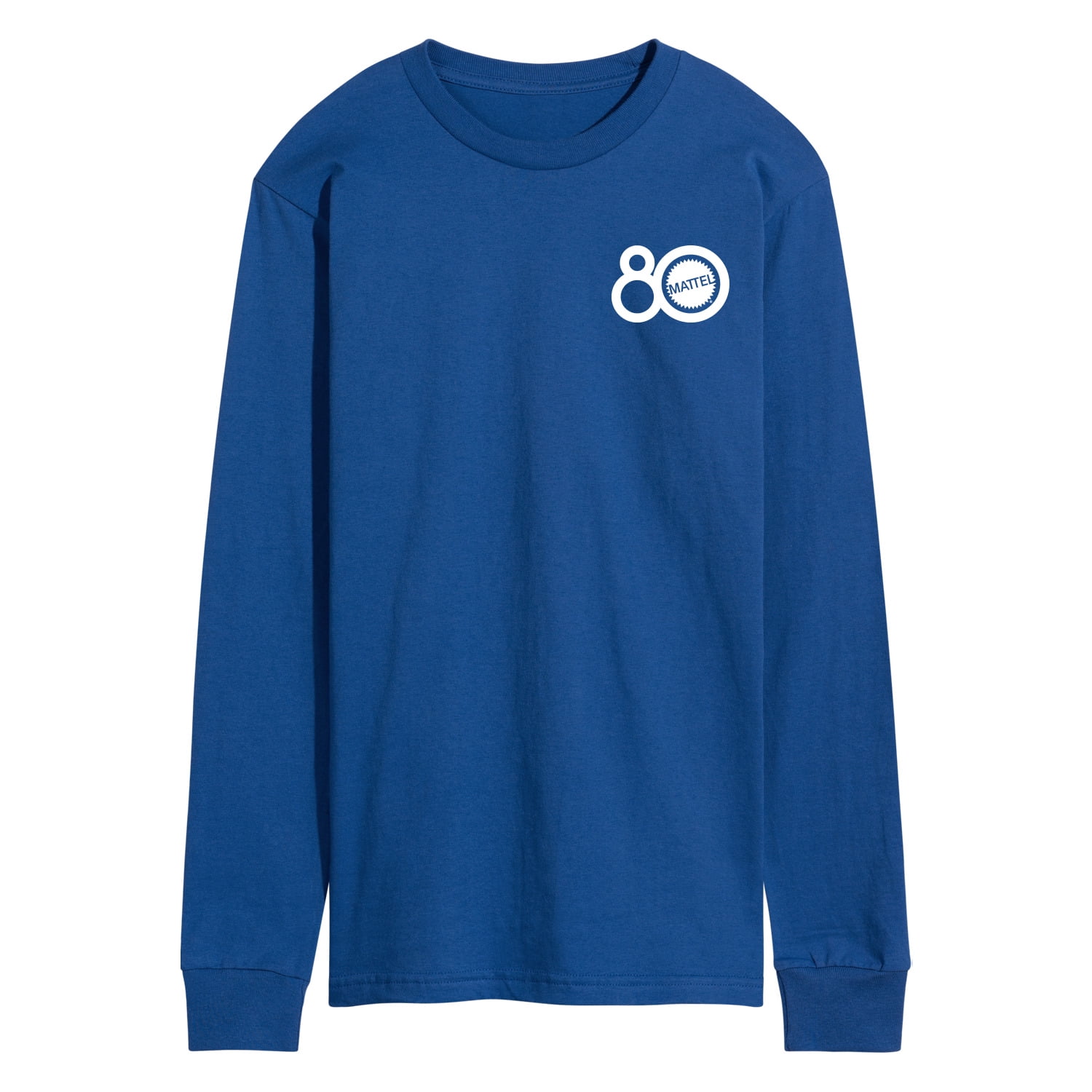 Mattel - 80Th Logos Oversized - Men's Long Sleeve Graphic T-Shirt ...