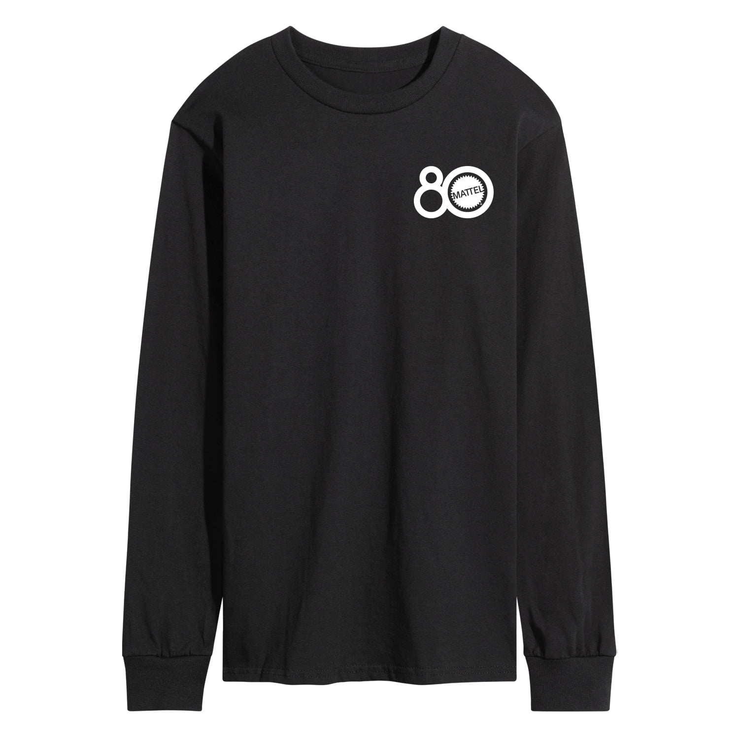 Mattel - 80Th Logos Oversized - Men's Long Sleeve Graphic T-Shirt ...