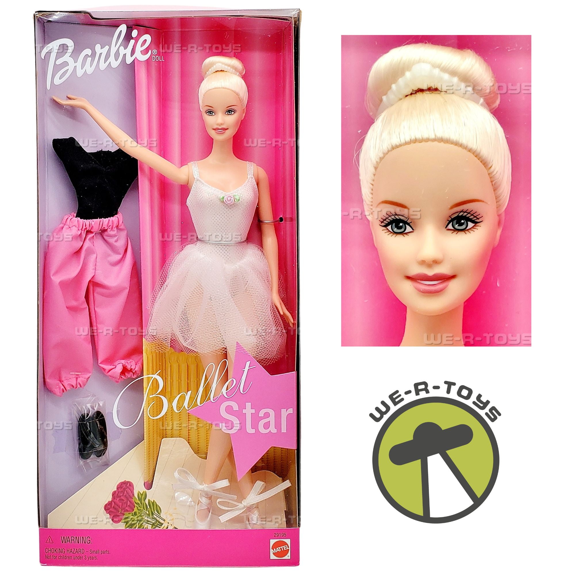 Mattel Ballet Star Barbie Doll, Blonde, 2000 Mattel - Walmart.com