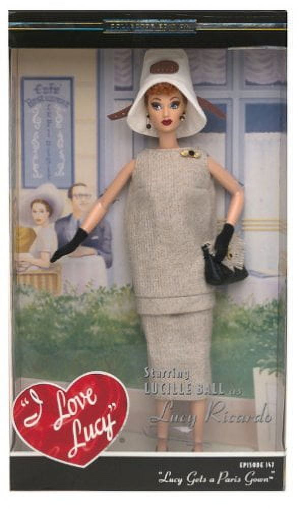 Mattel Barbie 2003 Timeless Treasures - I Love Lucy Paris Gown Edition ...
