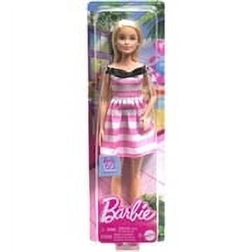 Mattel, Barbie Doll, 65th Anniversary, Girls 3+, Pink Dress - Walmart.com