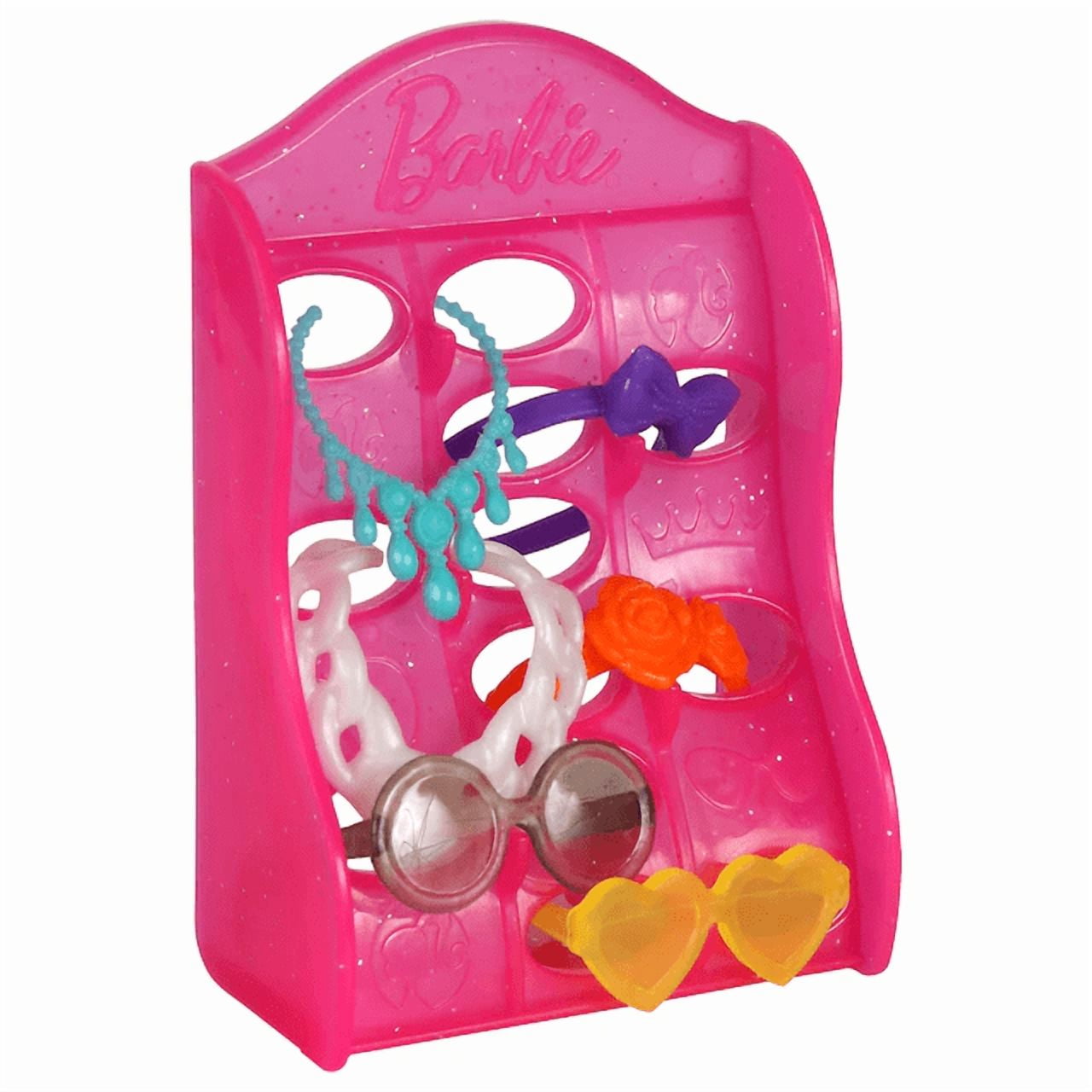 Barbie Accessories, Headband Pack, Storage Rack, Fashion Organizing Set ...