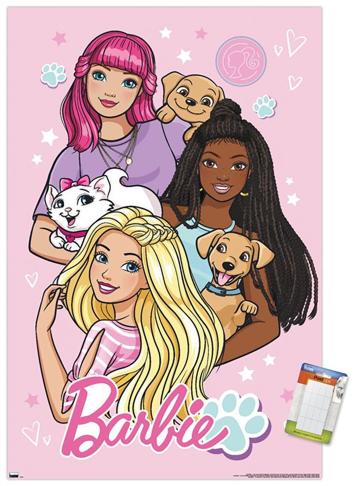 Mattel Barbie - Cute Wall Poster, 22.375" x 34" - Walmart.com