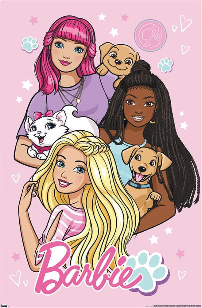 Mattel Barbie - Cute Wall Poster, 22.375" x 34" - Walmart.com