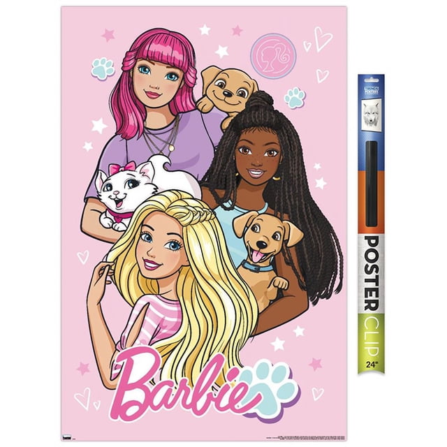 Mattel Barbie - Cute Wall Poster, 22.375" x 34" - Walmart Business Supplies