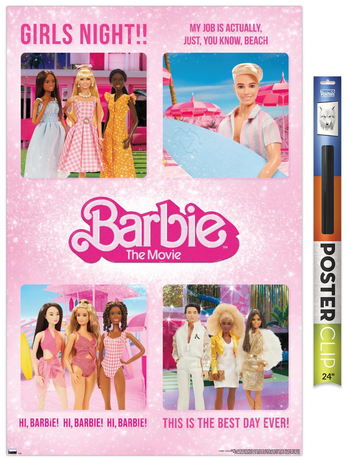 Mattel Barbie: The Movie - Quote Grid Wall Poster, 22.375" x 34 ...