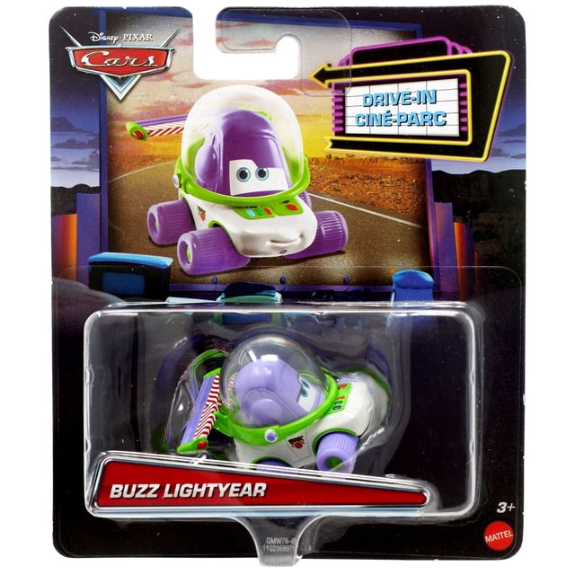 Mattel Buzz Lightyear Diecast Play Vehicles, White Purple and Green ...
