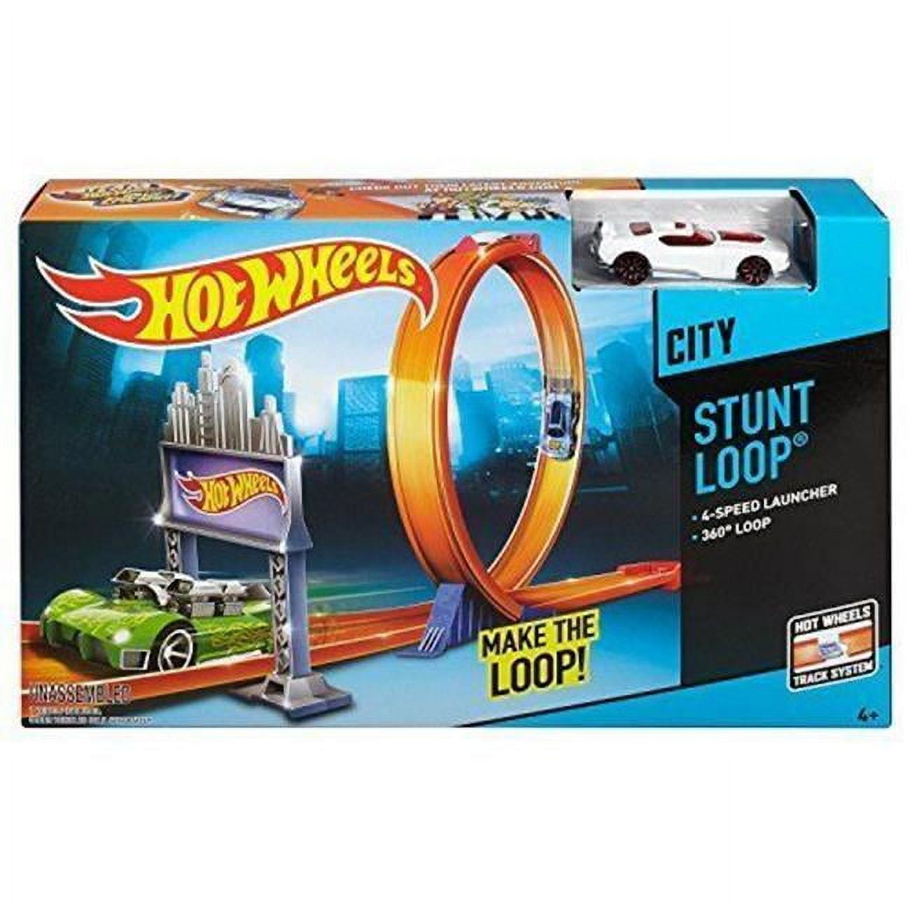 Mattel City Stunt Garage Hot Wheels Toys - Pack of 3 - Walmart.com