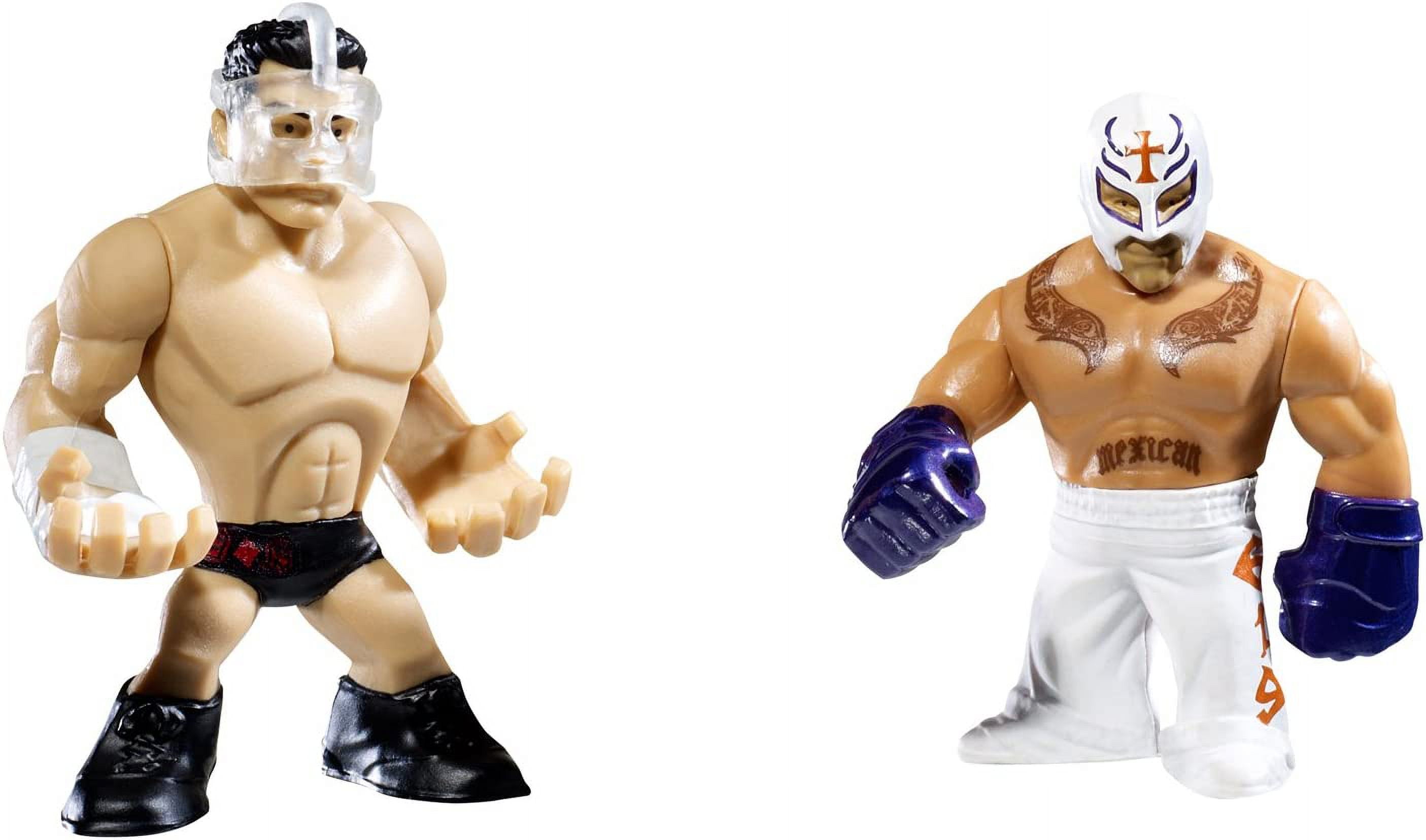 Mattel Cody Rhodes & Rey Mysterio Collectible Action Figures, 12 Months ...