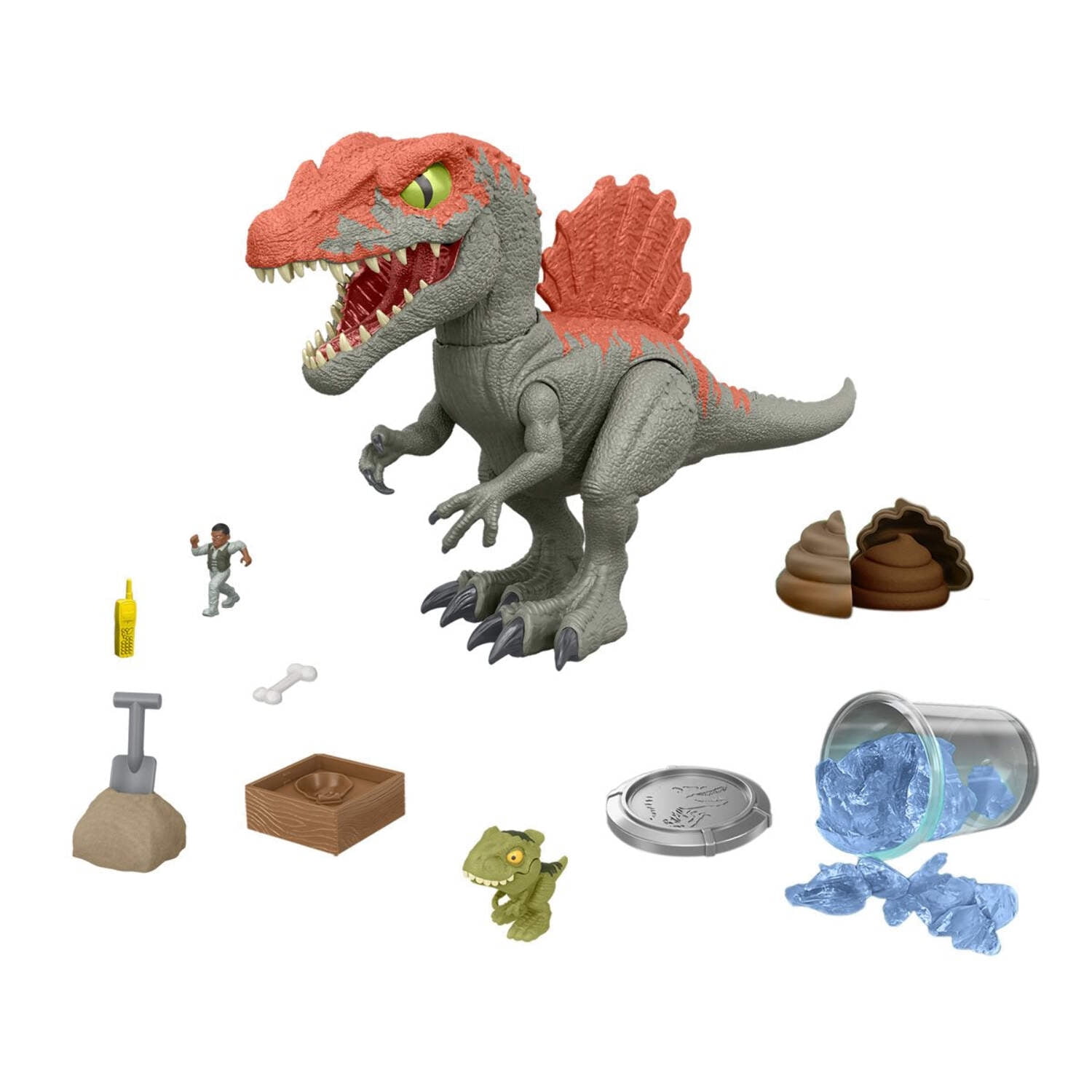 Mattel Collectible Child Spinosaurus Action Figures, Jurassic World ...