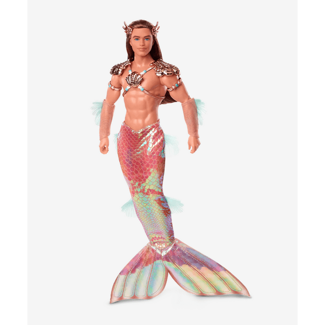 Mattel Barbie Signature King Ocean Ken Merman Doll, Collectible, New ...