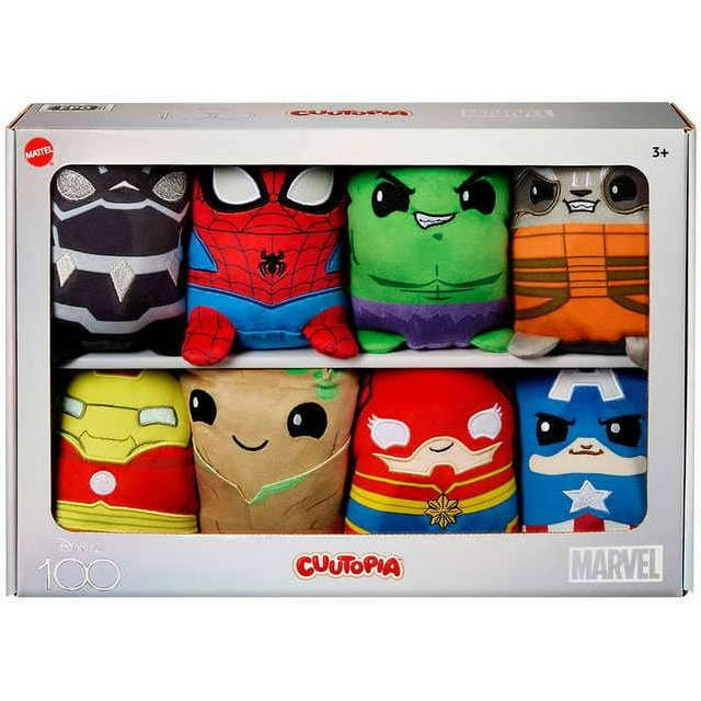 Cuutopia Marvel Collectible Plush Toys, 8-Pack - Walmart.com