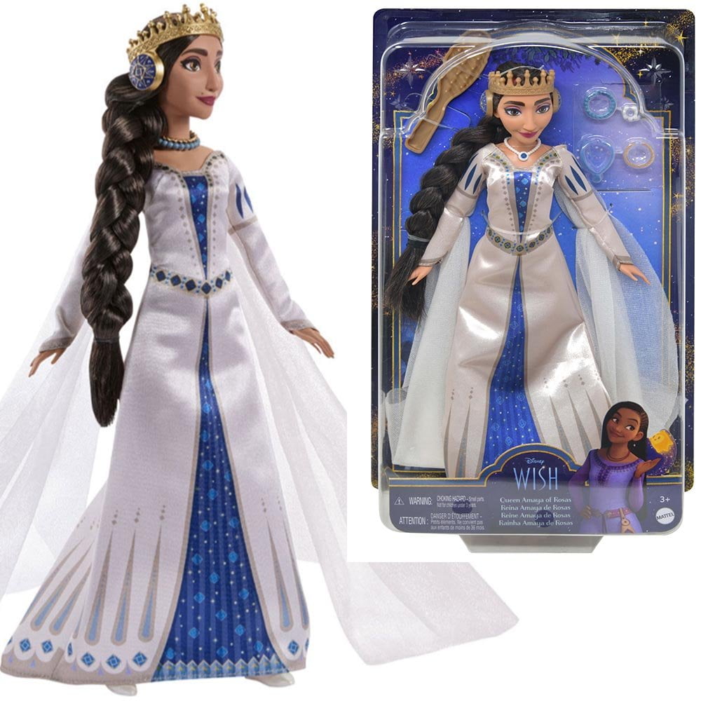 Mattel DDC Disney Wish Queen Amaya of Rosas Fashion Doll - Walmart.com