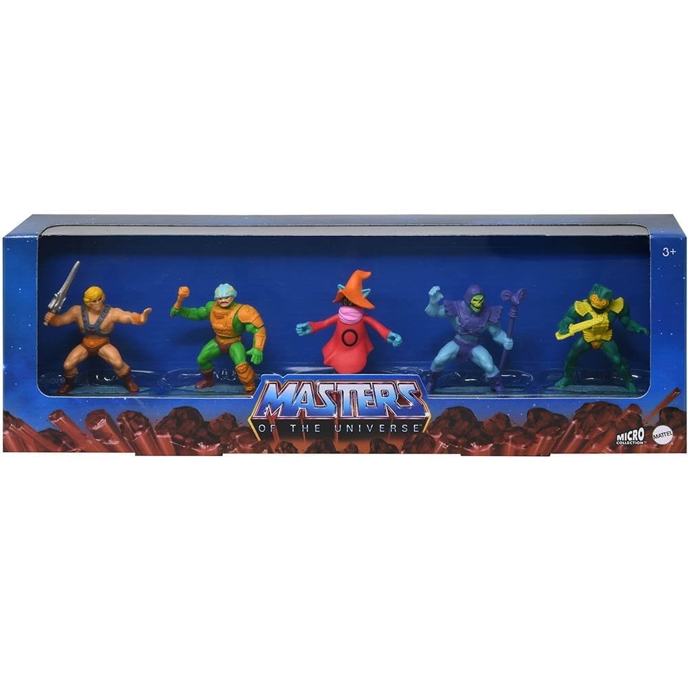 Mattel Masters of the Universe Micro Collection 5-Pack Collectible ...