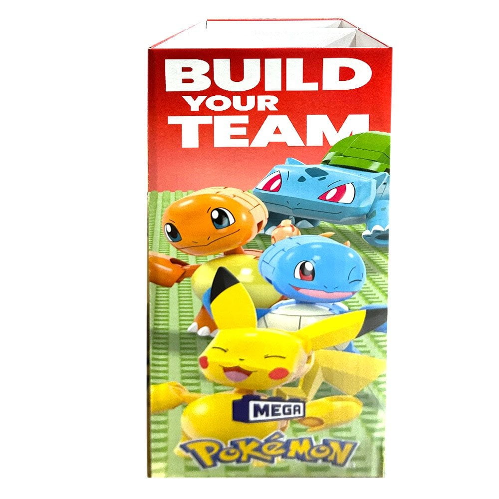 Mattel DP Mega Construx Pokemon Pokeball 48pc Display Bin - Walmart.com