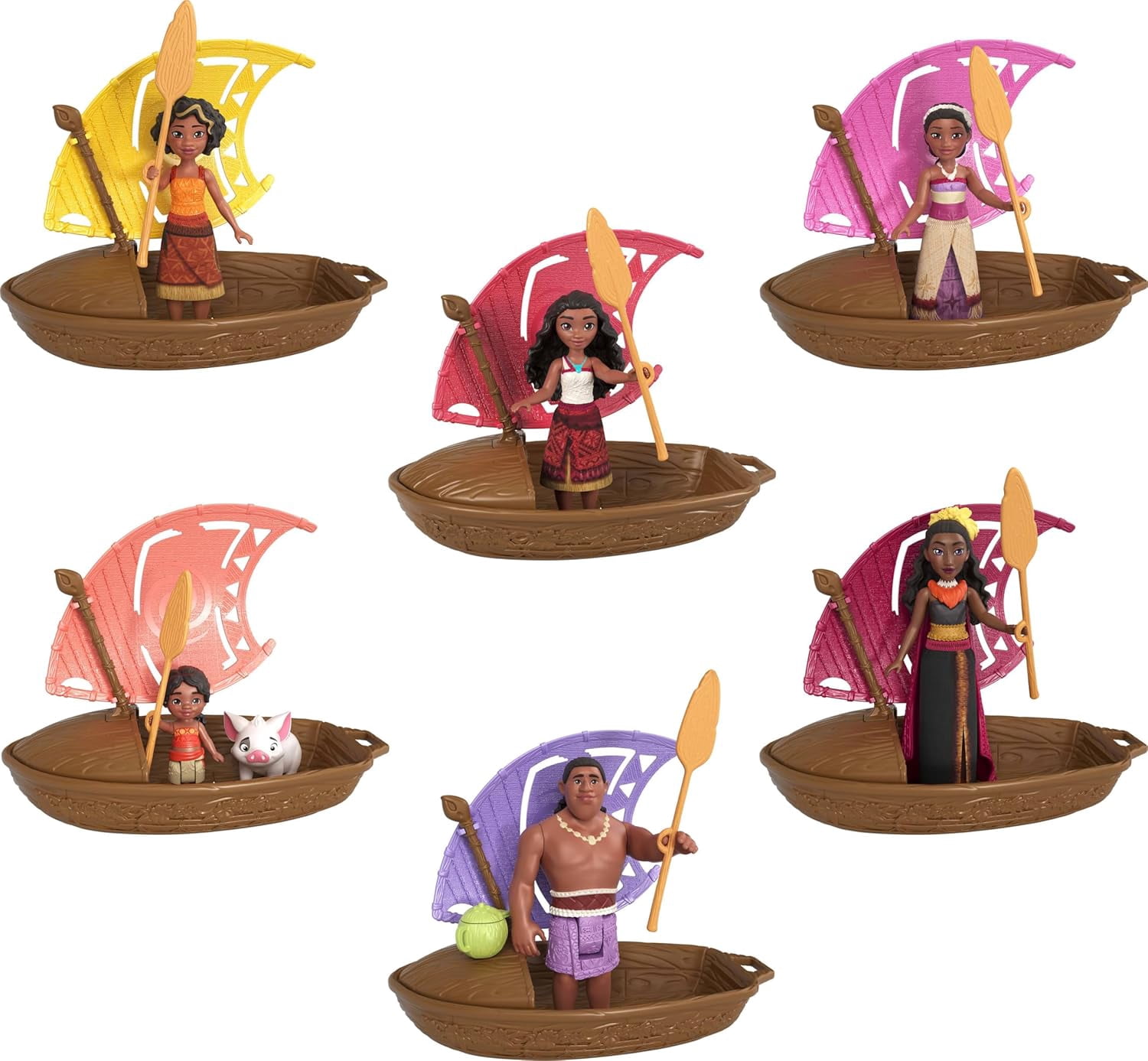Mattel Disney Moana 2 Wayfinder Wonders Toy Set with Surprise Small ...