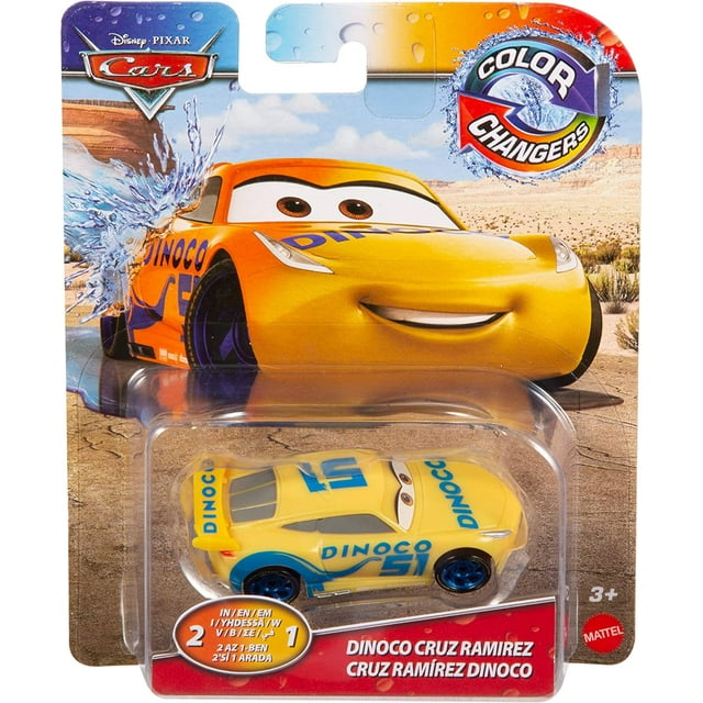 Disney Pixar Cars: Lightning McQueen Colour Changing Toy Car with Water ...