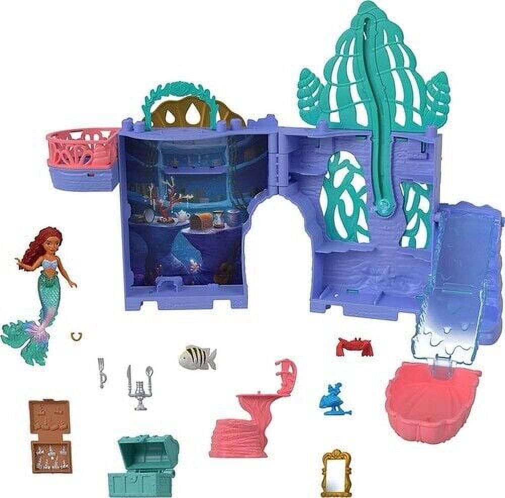 Mattel - Disney The Little Mermaid Storytime Stackers Ariel’s Grotto ...