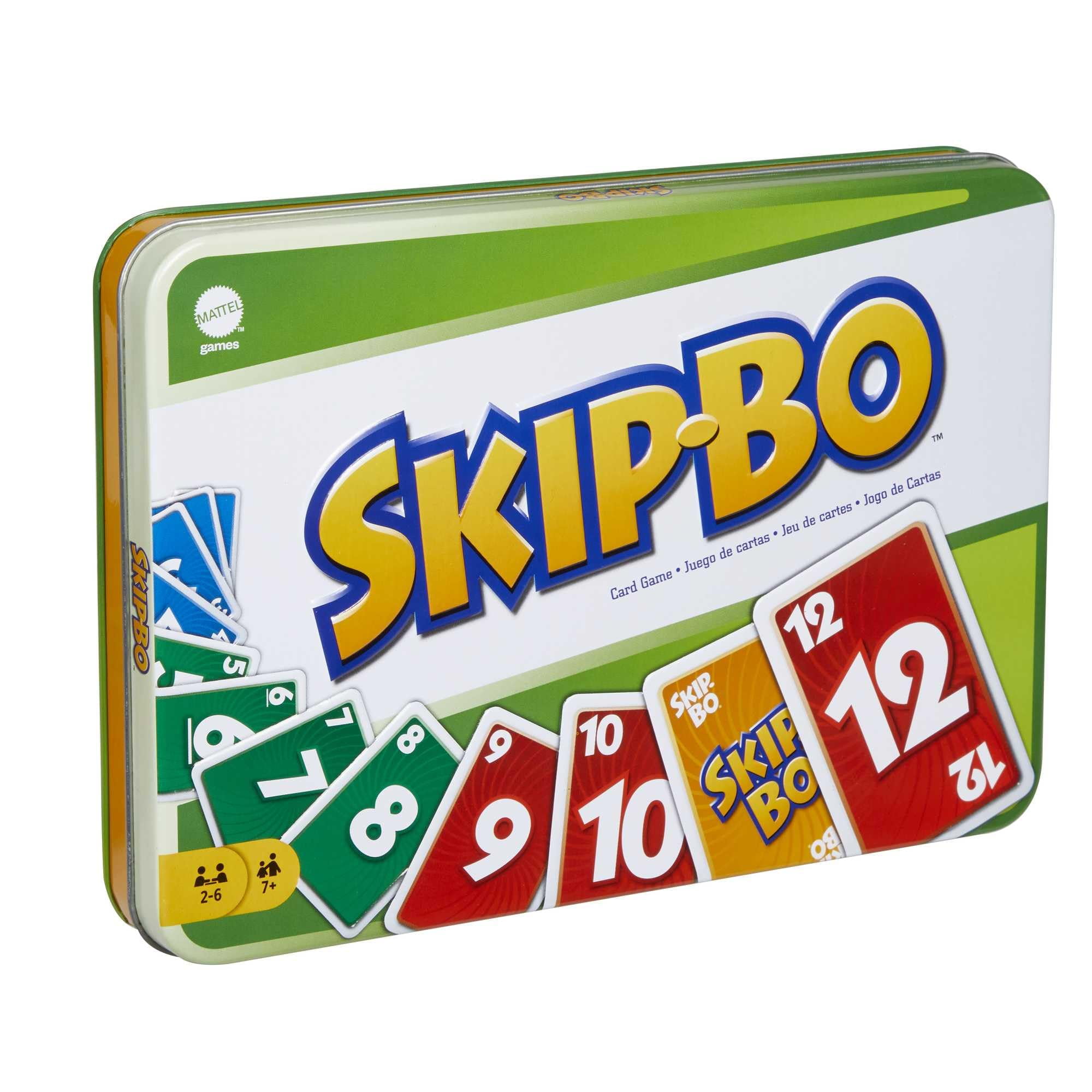 No Author Mattel Games, SKIP Bo , tin box version, sequencying card ...
