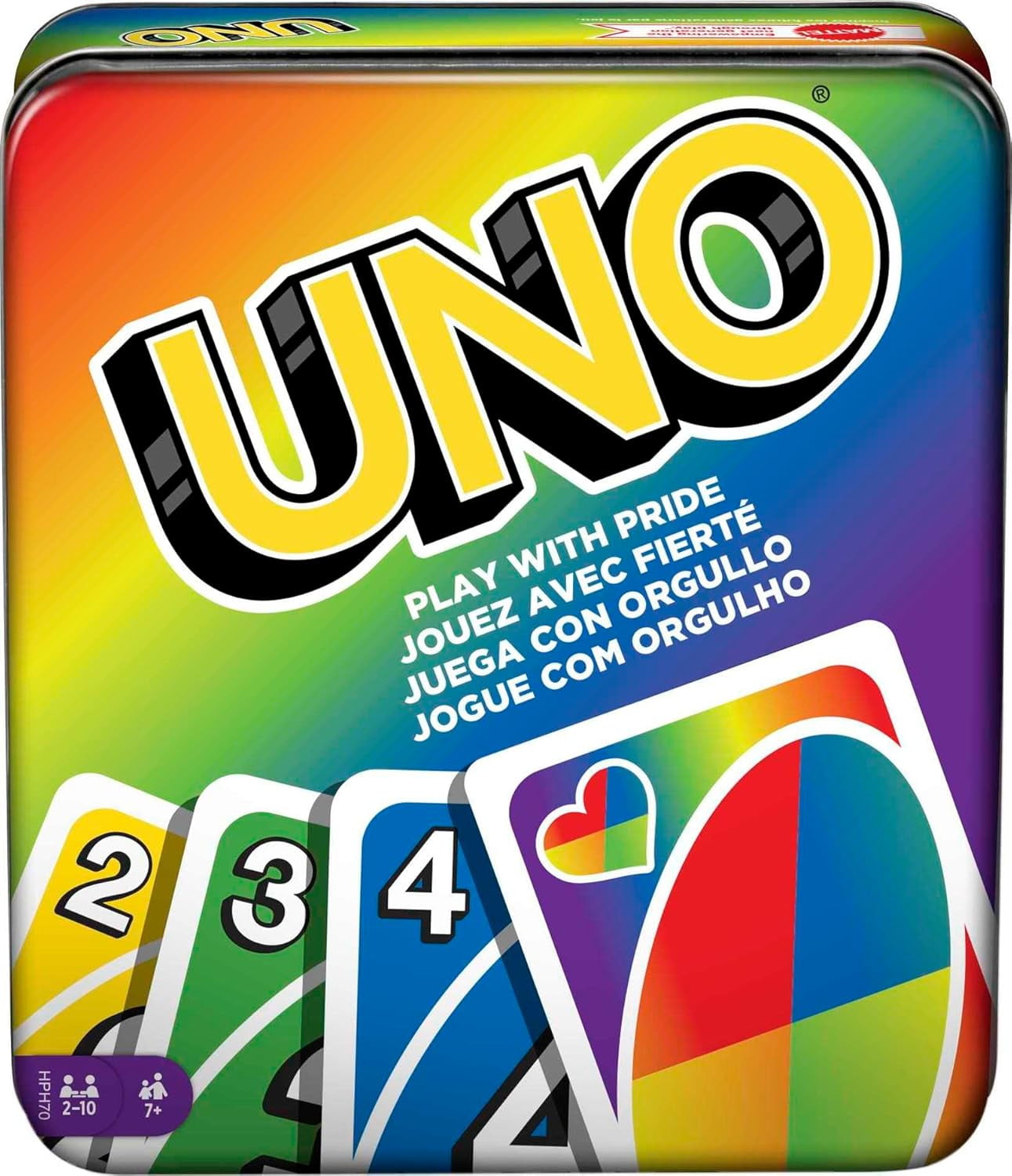 Mattel Games UNO Card Game Play With Pride with It Gets Better Project ...