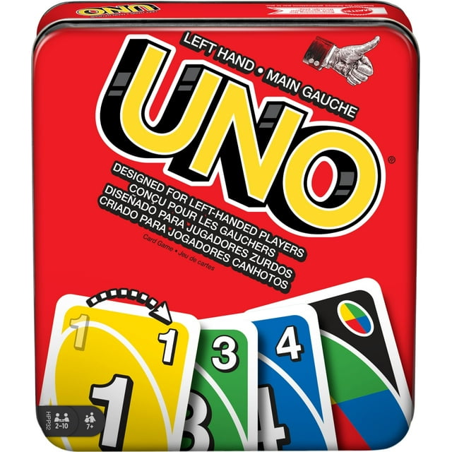 Mattel Games UNO Card Game for Family Night with Cards Specially ...