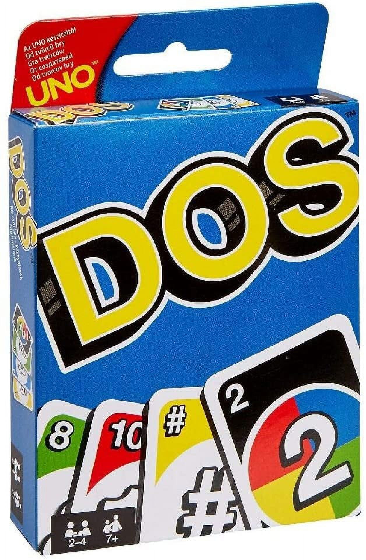 Mattel Games UNO DOS Card Game - Walmart.com