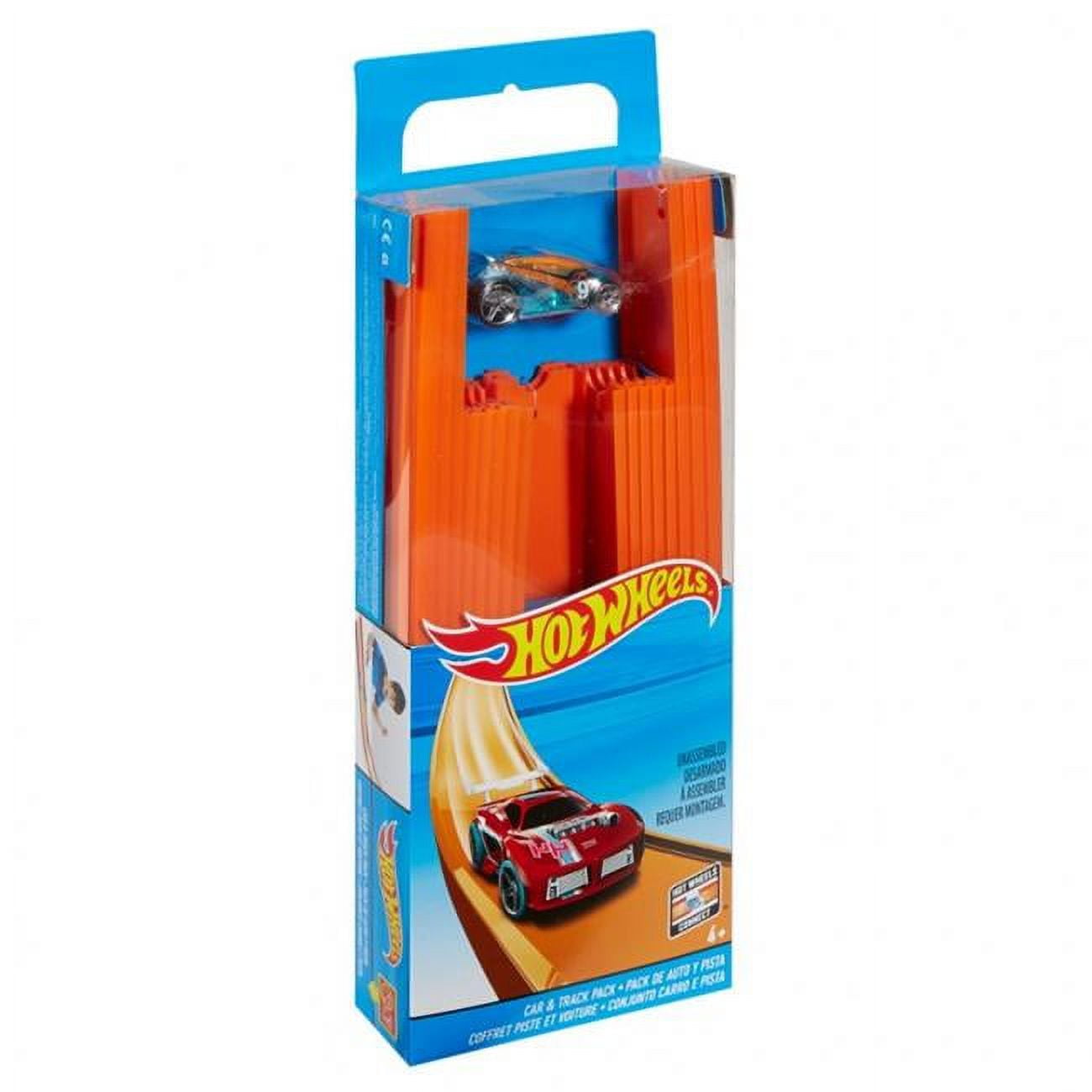 Mattel Hot Wheel TB Straight Track with Car Toys - 6 Piece - Walmart.com