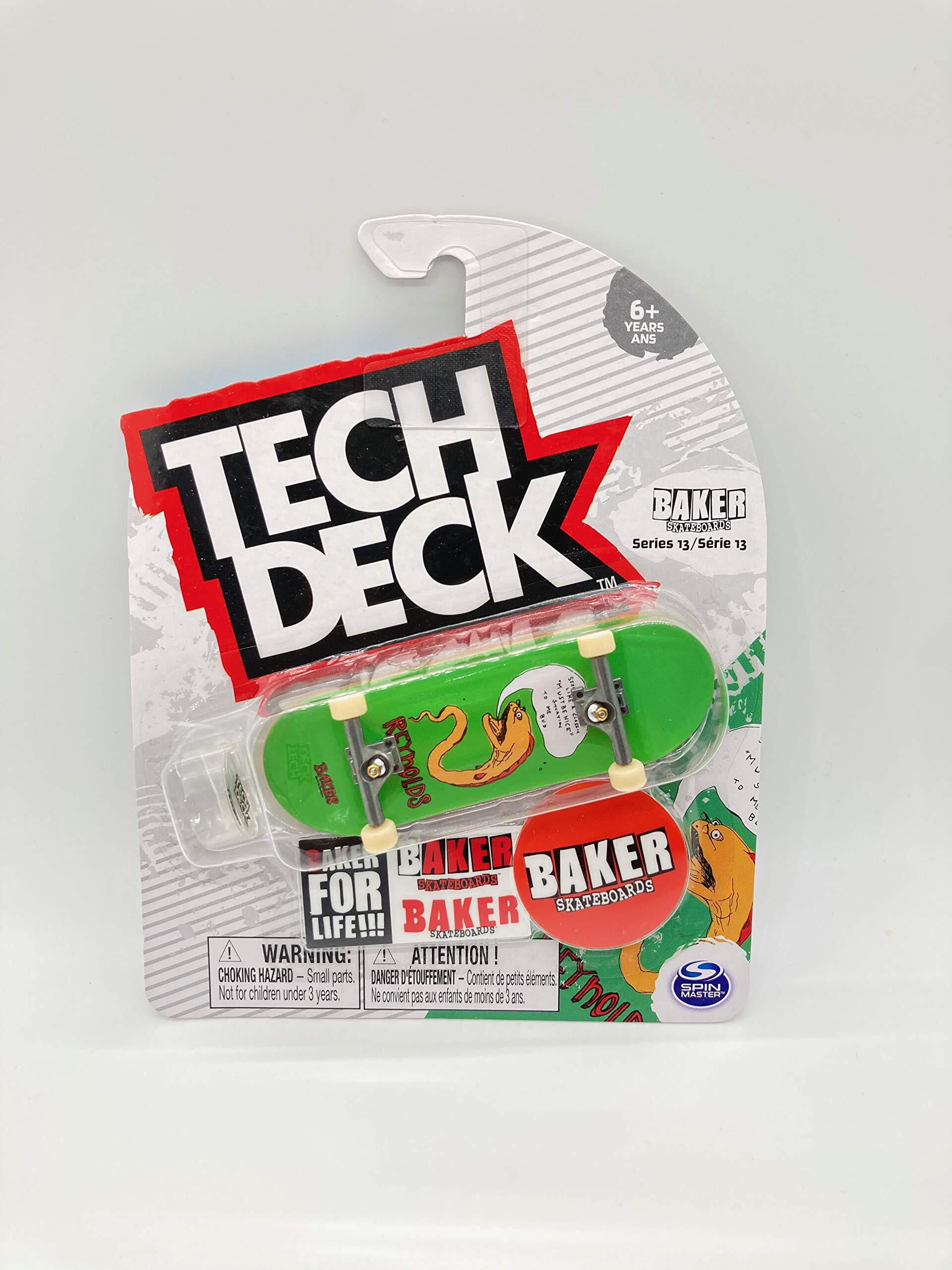 Tech Deck Series 13 Baker Skateboards Andrew Reynolds Fingerboard ...