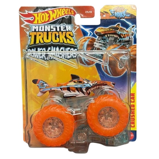 Mattel - Hot Wheels Monster Truck Power Smashers - TIGER SHARK ...