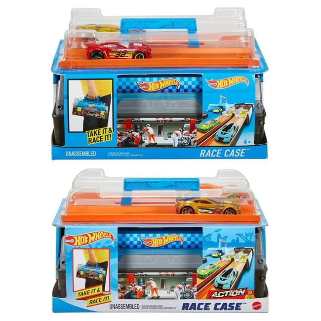 Mattel Hot Wheels Race Case Track Set - Walmart.com