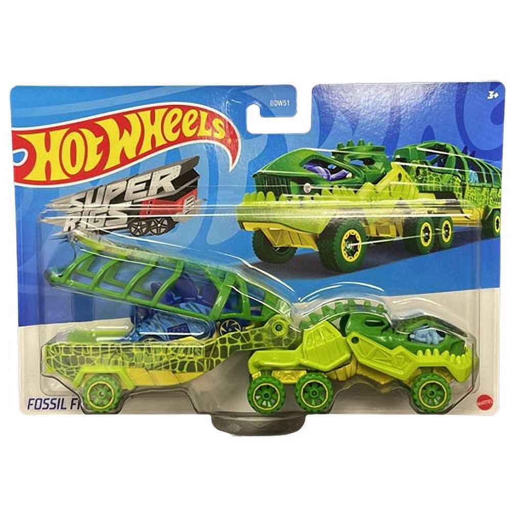 Mattel - Hot Wheels Super Rigs Die-Cast Vehicle - FOSSIL FREIGHT [GKC28 ...