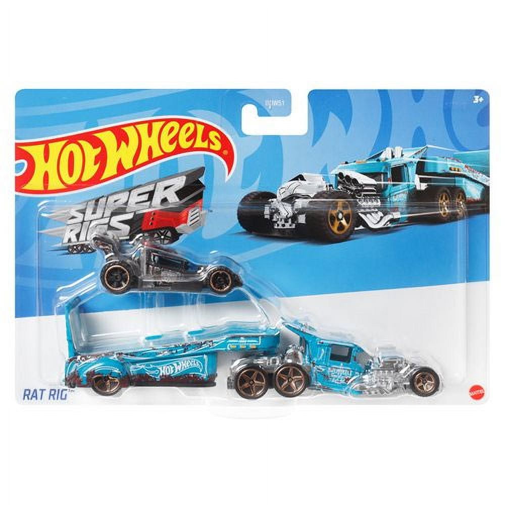 Mattel - Hot Wheels Super Rigs Die-Cast Vehicle - RAT RIG [HDT08 ...