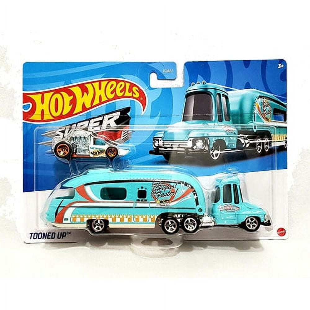 Mattel - Hot Wheels Super Rigs Die-Cast Vehicle - TOONED UP (GKC23 ...