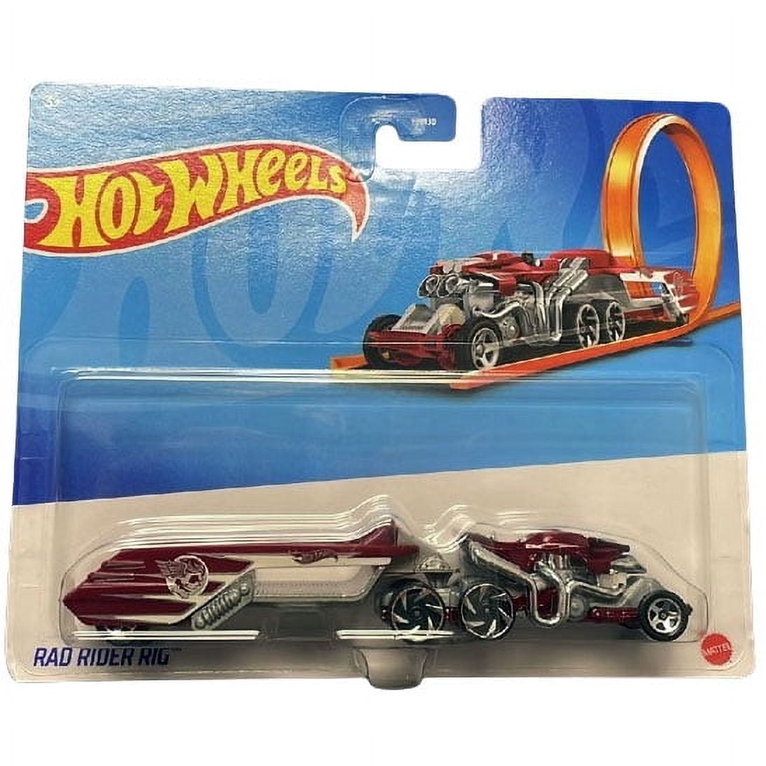 Mattel Hot Wheels Track Stars Diecast Vehicle Truck - RAD RIDER RIG ...