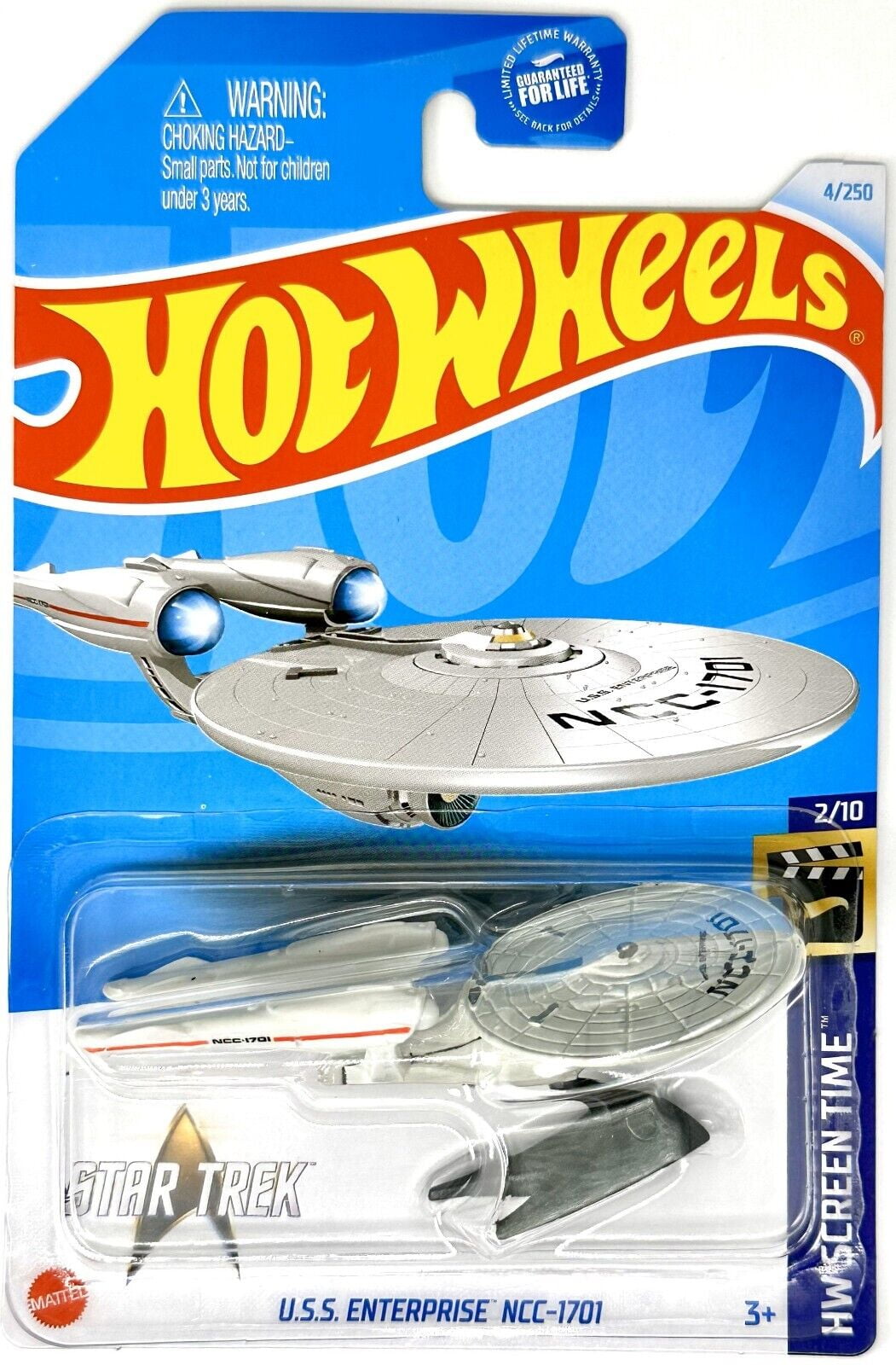 Mattel Hot Wheels U.S.S. Enterprise NCC-1701 Car & Truck Play Vehicles ...