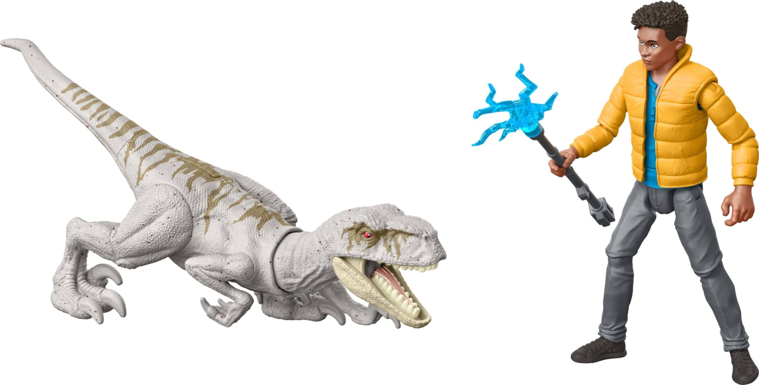 Mattel Jurassic World Chaos Theory Storypack, Human & Dinosaur Action Figure Encounter Pack, 3. ...