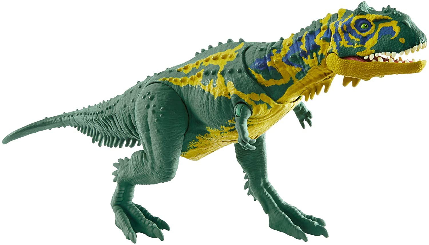 Jurassic World Mattel Sound Strike Majungasaurus Action Figure 3.34", 4 ...