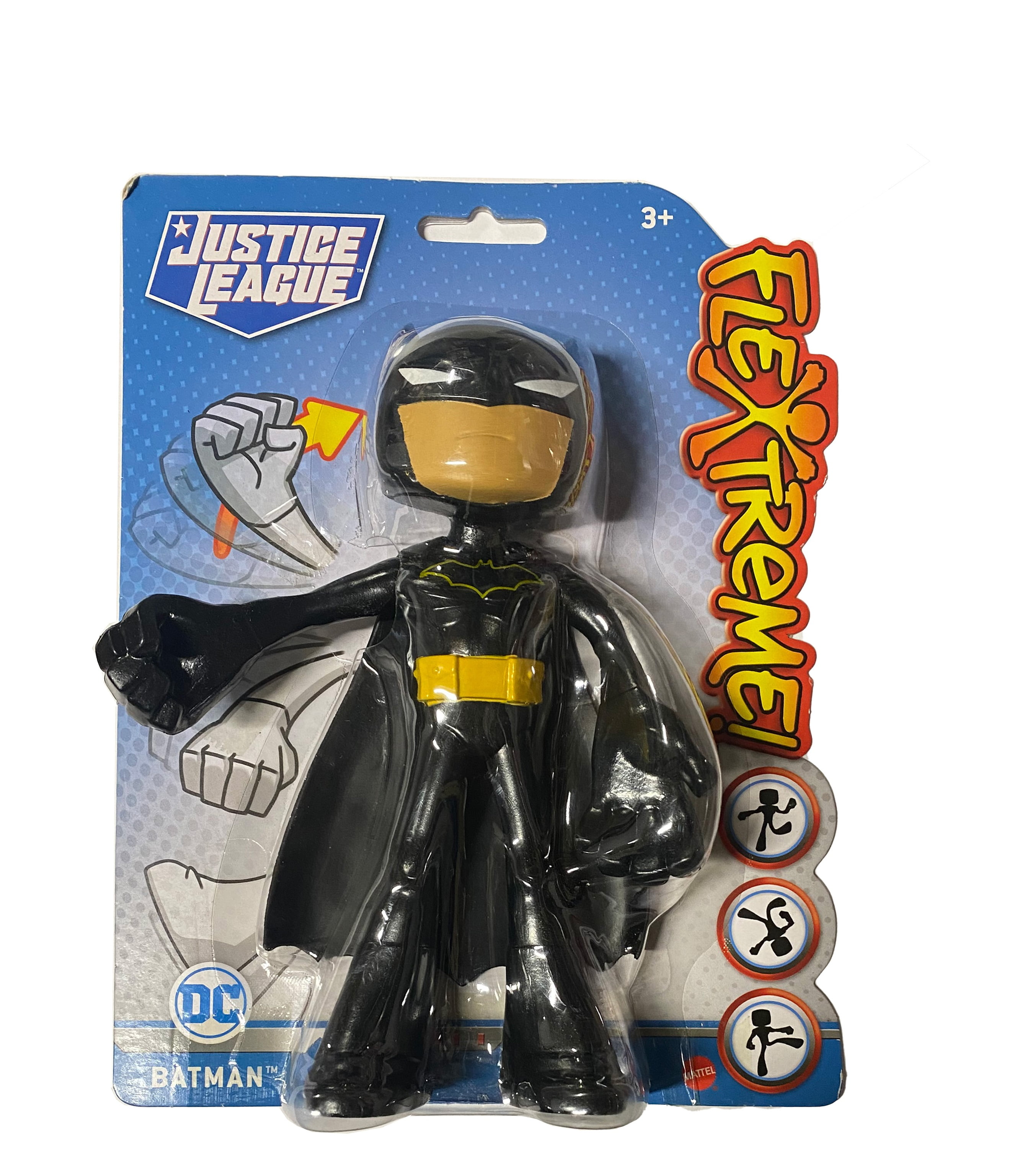 Mattel Justice League Black Armor Batman 7" Flextreme Bendable Action ...