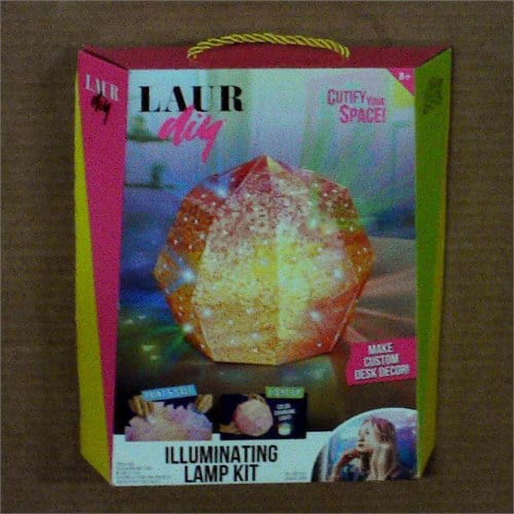 Mattel LAUR DIY Illuminating Lamp Kit - Walmart.com