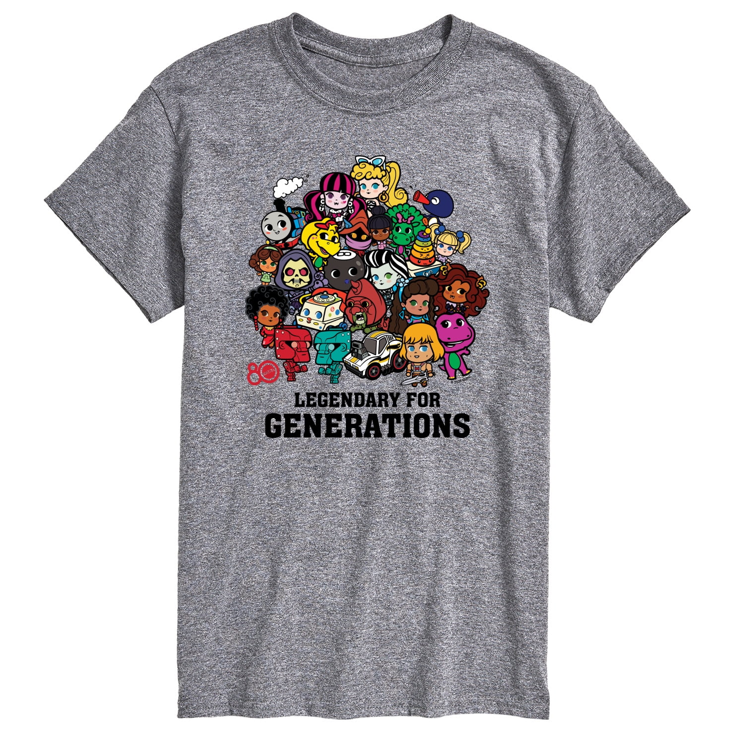 Mattel - Legendary For Generations - Men's Short Sleeve Graphic T-Shirt ...