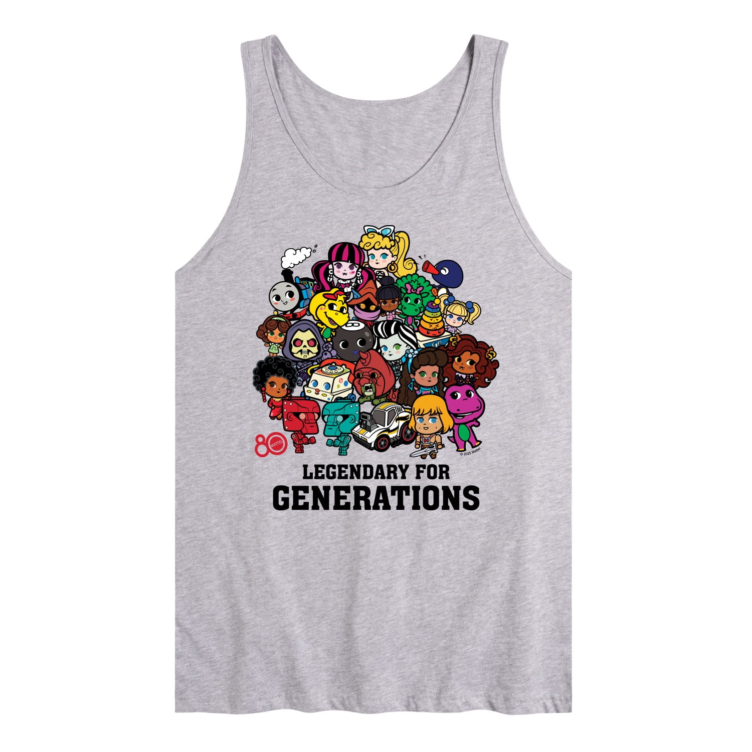 Mattel - Legendary For Generations - Men's Tank Top - Walmart.com
