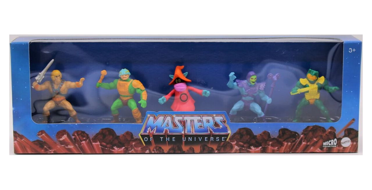 Mattel MOTU Micro Action Collection: 5-pack Figure Set with He-Man ...