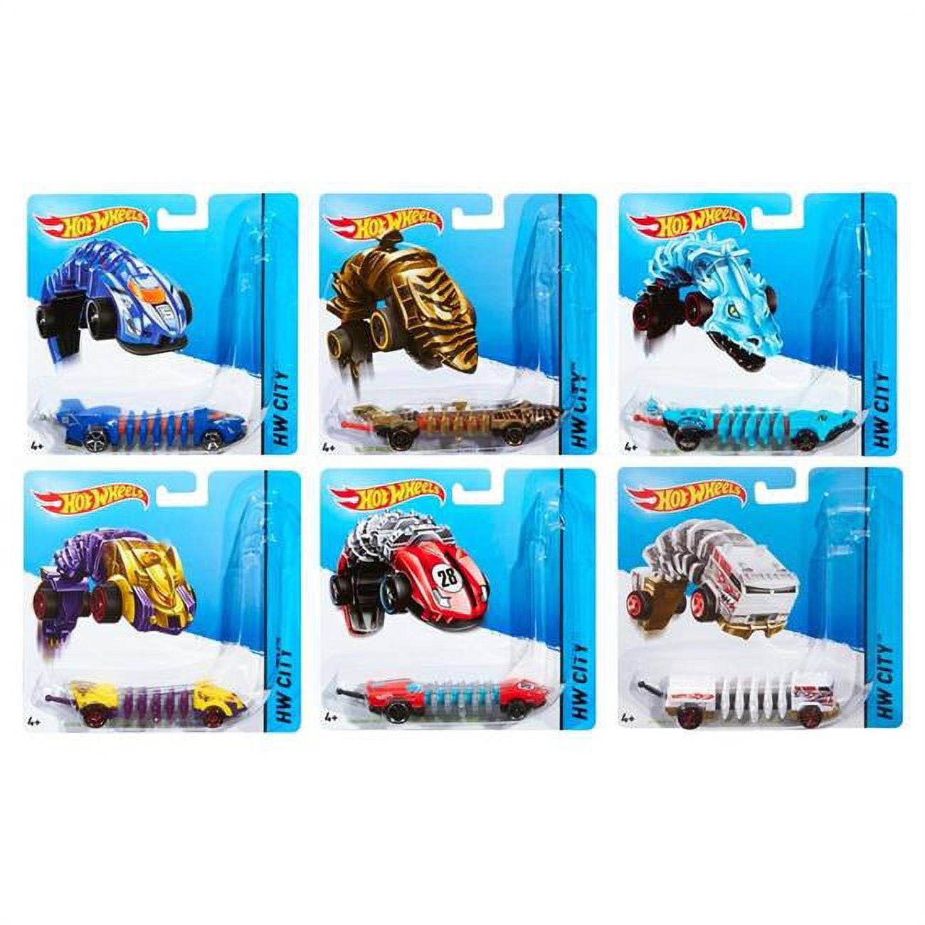 Mattel MTTBBY78 Mutant Machines Assorted - Pack of 8 - Walmart.com
