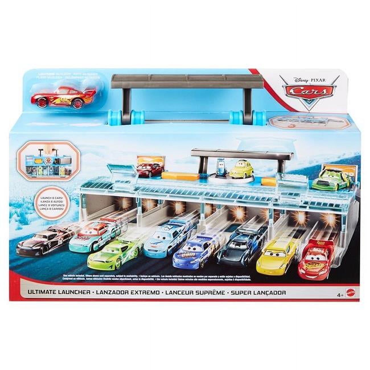 Mattel MTTFLK12 Cars Ultimate Launcher & Carry Case Toy - 3 Piece ...