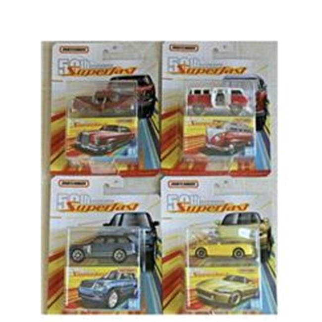 Mattel MTTGBJ48 Matchbox Assortment Collector Toy - Pack of 8 - Walmart.com