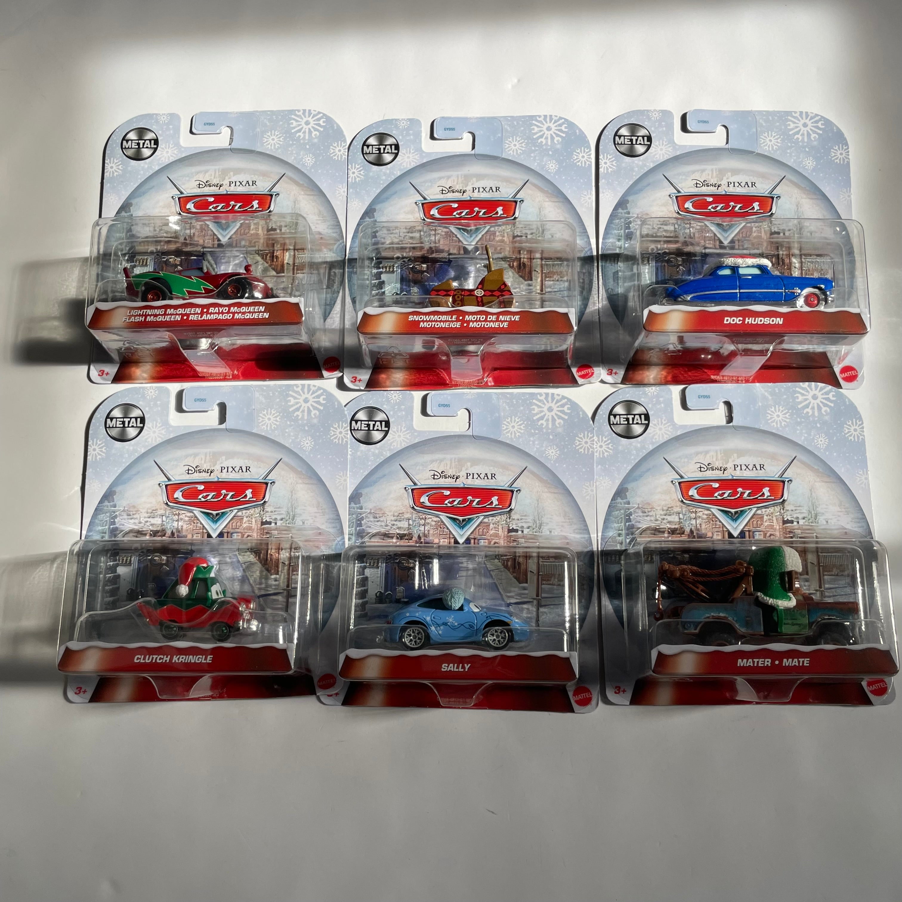 Mattel MTTGYD55 Disney Pixar Cars Whee-Hoo Winter Mater Die-Cast ...