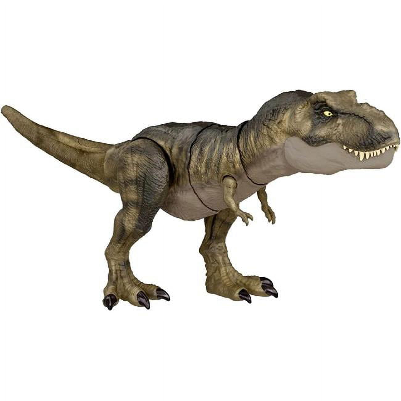 Mattel MTTHDY55 Jurassic World Thrash N Devour T-Rex Toy - Pack of 2 ...