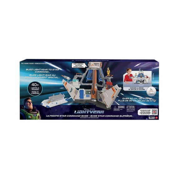 Mattel Disney Pixar's Lightyear Ultimate Star Command Base Playset with ...